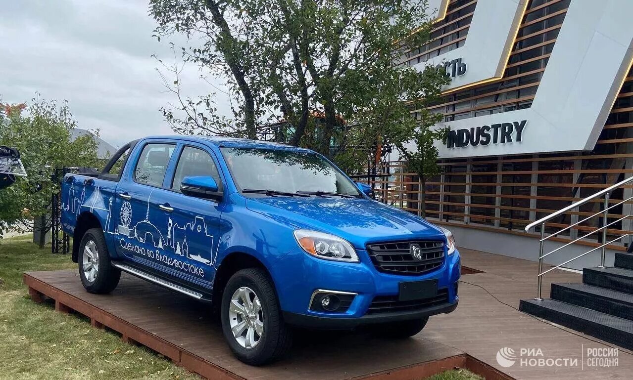 Sollers представил на ВЭФ пикап ST6, ранее известный как JAC T6