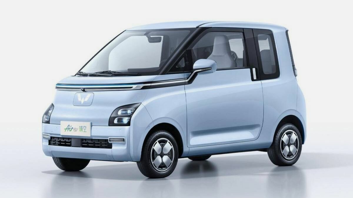 В Китае дебютировал маленький электрокар Wuling Air ev, который станет ...