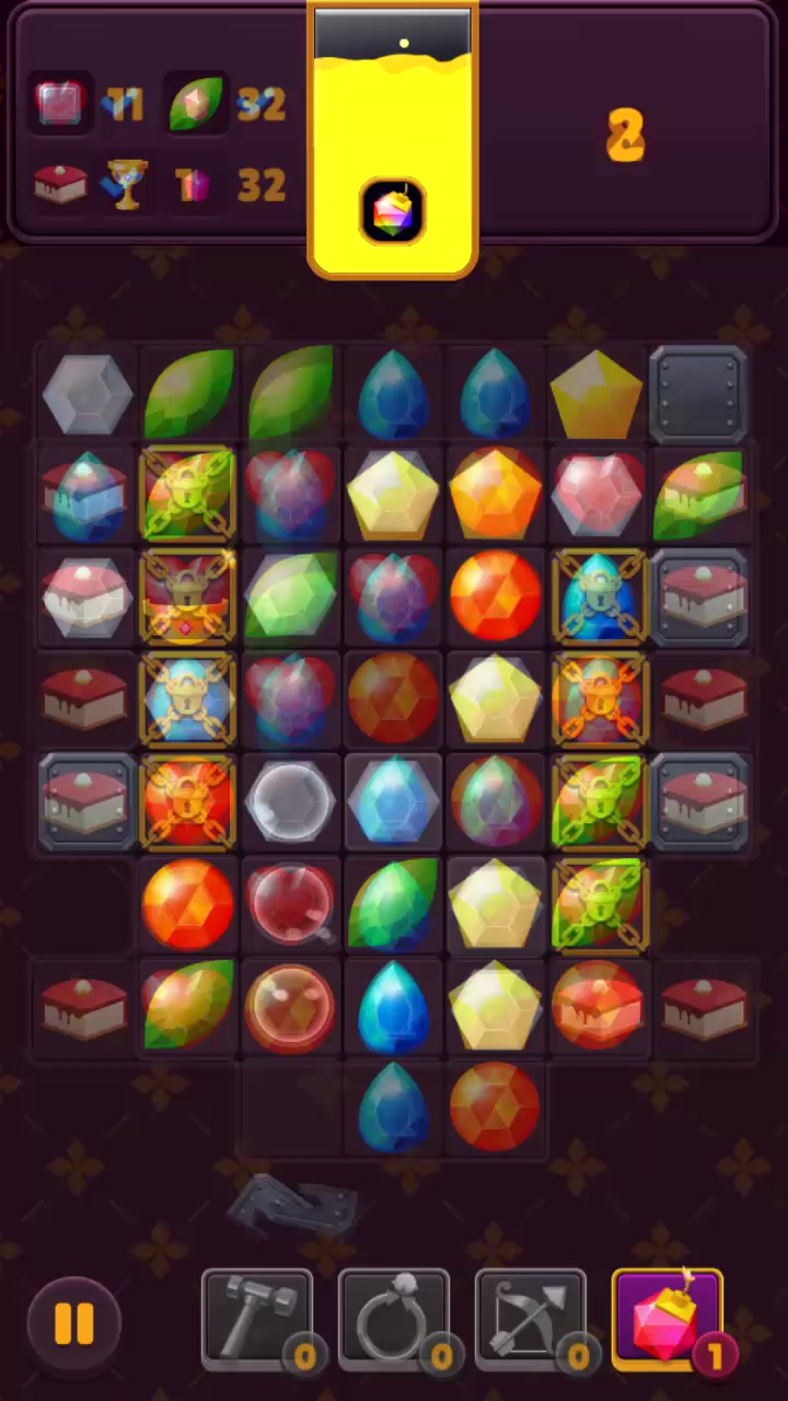 Shiny Jewels (by Inlogic) - play online for free on Yandex Games