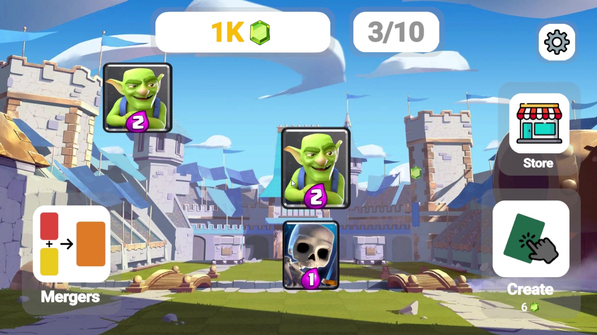 Merge Clash Royale: Evolution! (by KOSYAK GAMES) - play online for free ...