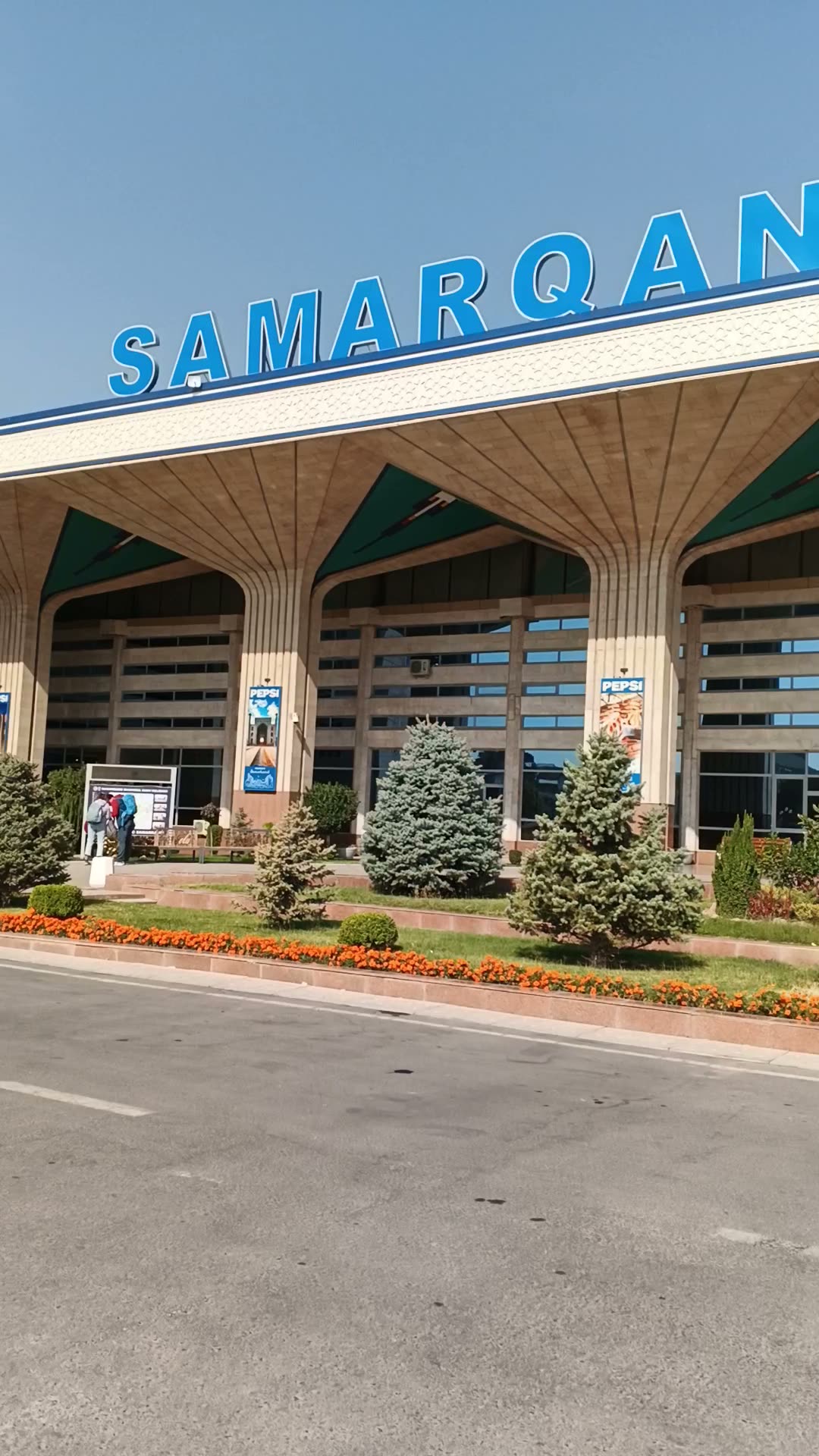Vokzal Samarqand, temir yo‘l vokzali, Samarqand, Abu Rayhon Beruniy ...