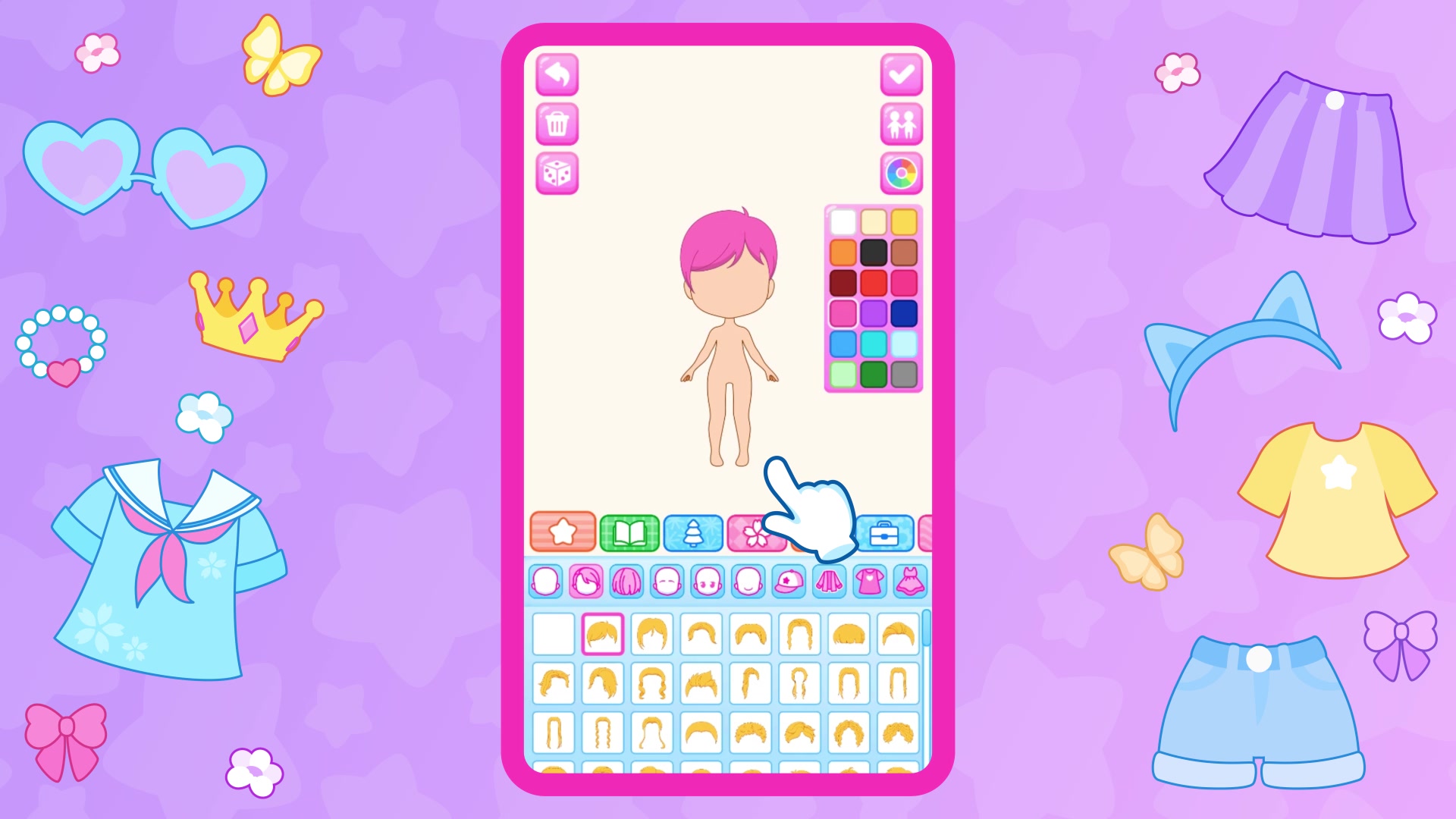 Chibi Maker - Anime Dolls for Little Kids 2-5 (by WebGames): Play ...