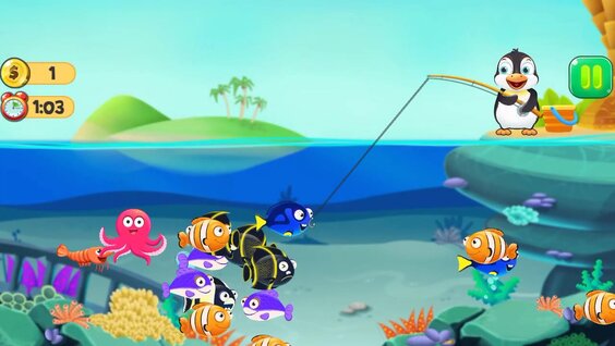 Catch the Goldfish (由 MadiGameDev): 在 Playhop 上免费在线玩