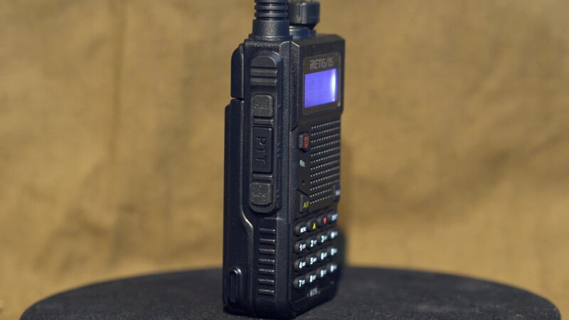 Retevis RT5 Двухдиапазонная радиостанция VHF/UHF, FM-радио - Смотреть ...