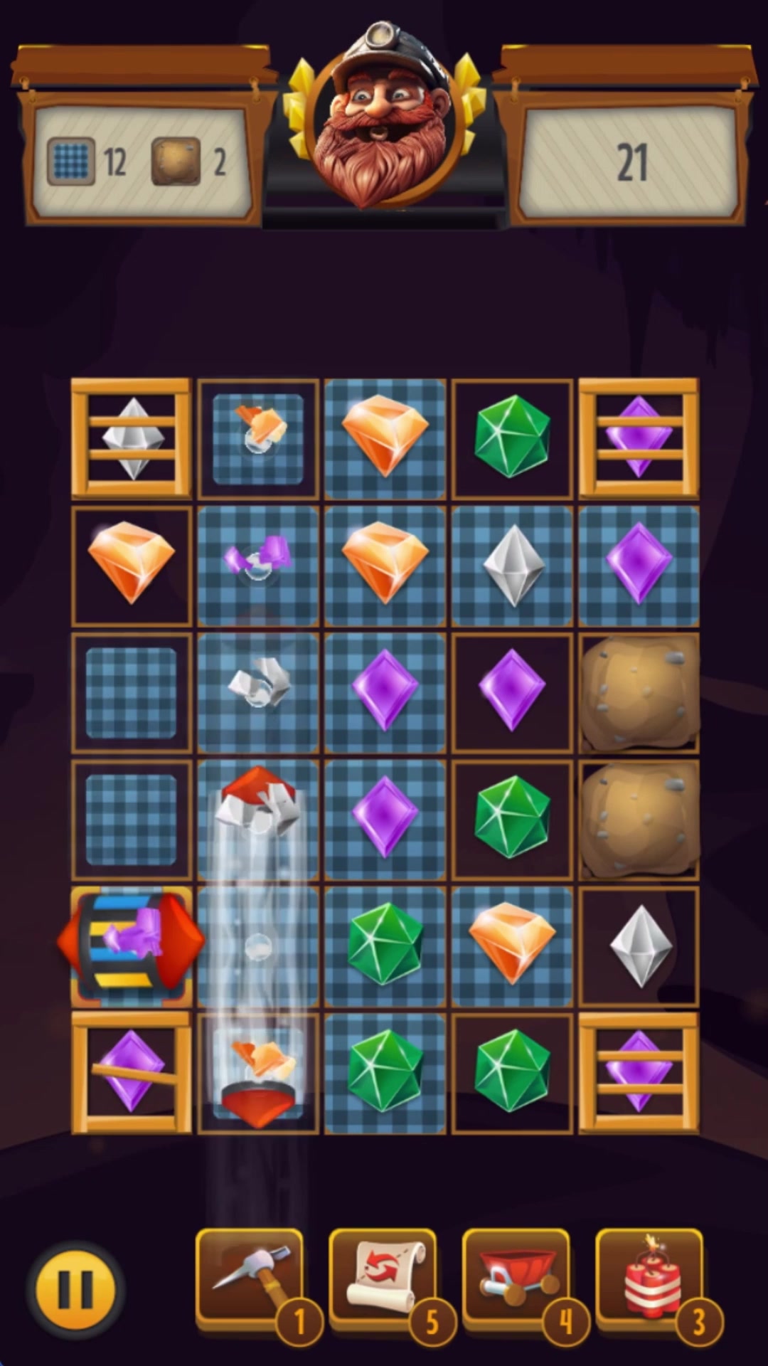 Jewel Miner Quest (by Inlogic): Play Online For Free On Playhop