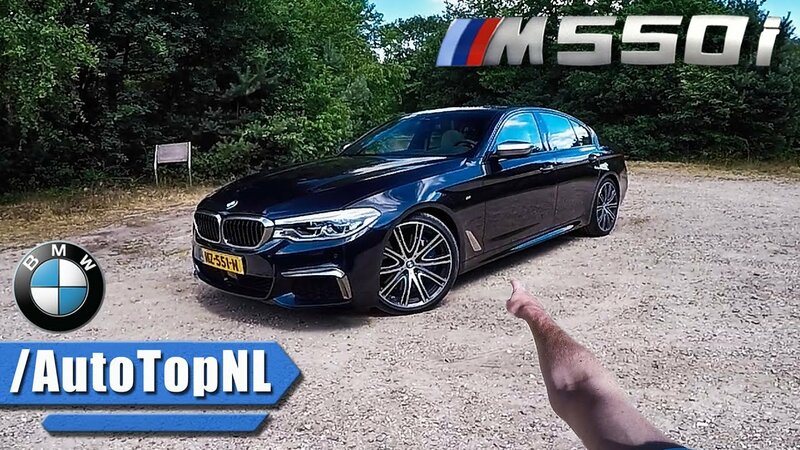 BMW M550i Review POV Test Drive on Autobahn by AutoTopNL