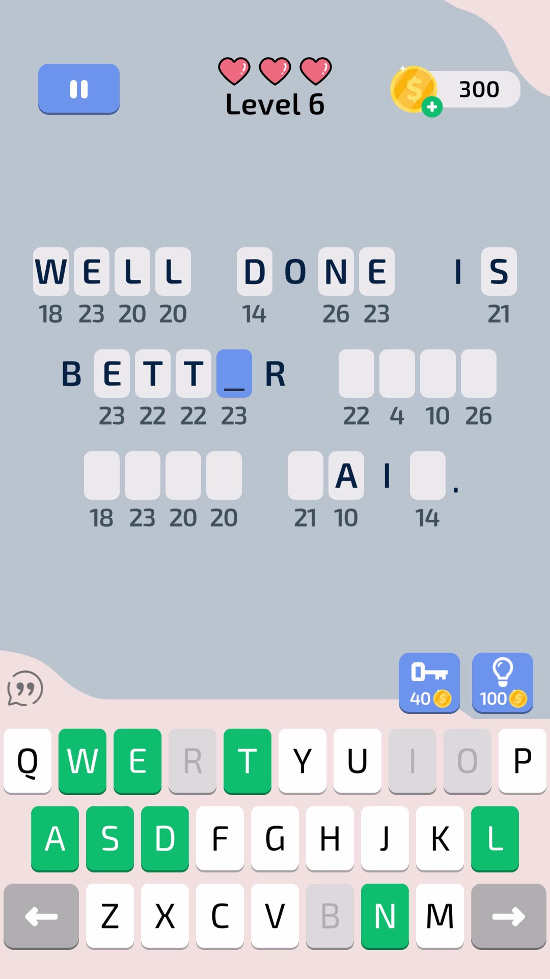 Cryptogram: Words and Codes (by Just Tap Studio): Play Online For Free ...