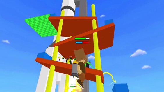 Blox Obby: The Floor is LAVA Challenge (by CAYN): Play Online For Free On Playhop