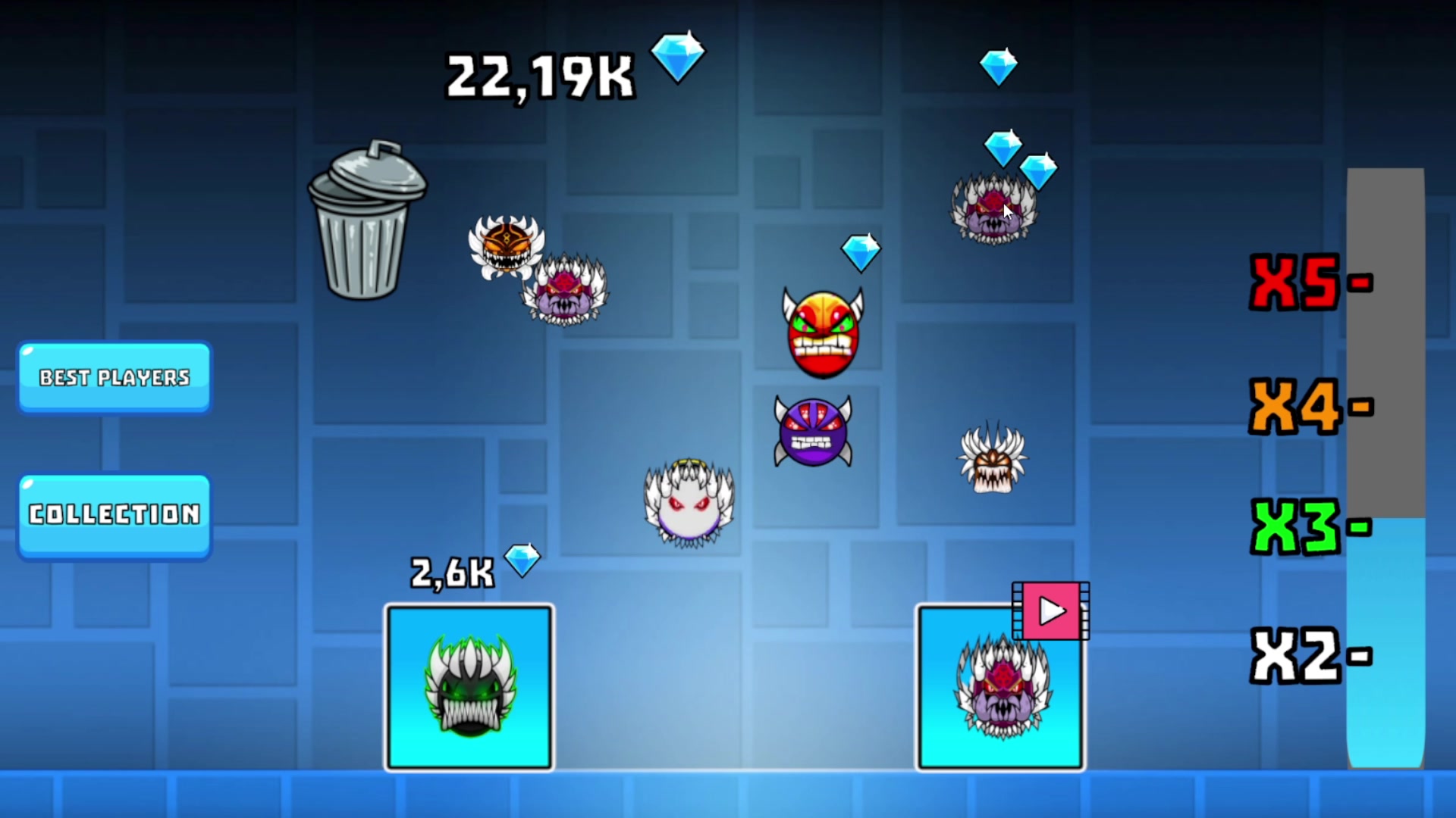 Meger Geometry dash (by MemesGAMES) - play online for free on Yandex Games