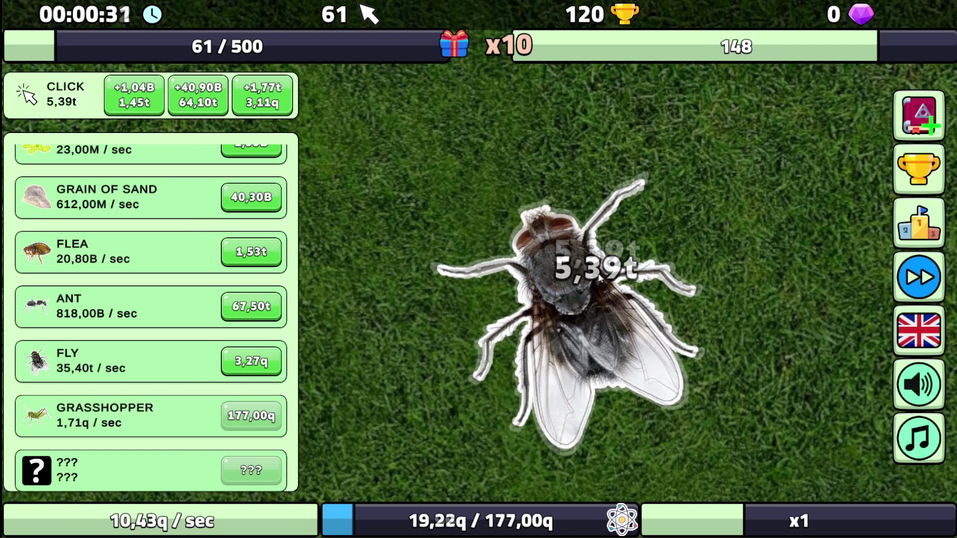 Electron Evolution: Clicker (by ACT52): Play Online For Free On Playhop