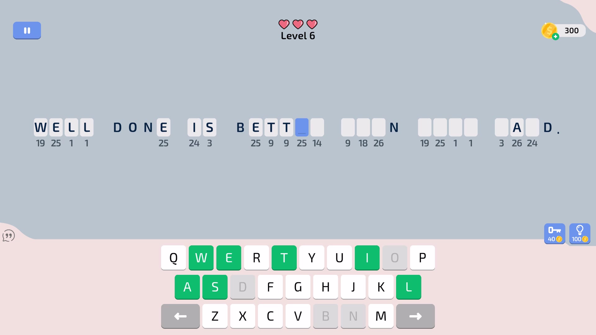 Cryptogram: Words and Codes (by Just Tap Studio): Play Online For Free ...