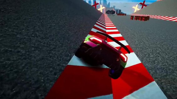 Hyper Cars Ramp Crash (ад gameVgames) - гуляць анлайн бясплатна на ...