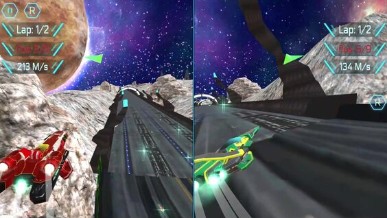 Cyber Racer Battles — play online for free on Yandex Games