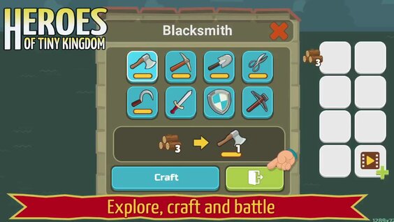 Heroes of Tiny Kingdom（由 True Tap Games 开发）- 在 Yandex游戏 上免费在线畅玩