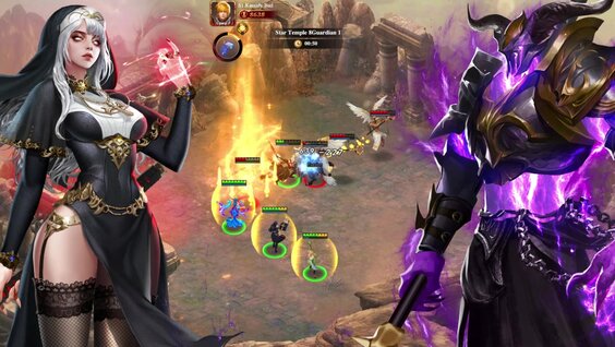 Heroes Book (โดย EspritGames): เล่นออนไลน์ฟรีบน Playhop