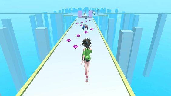 Makeup Run — play online for free on Yandex Games