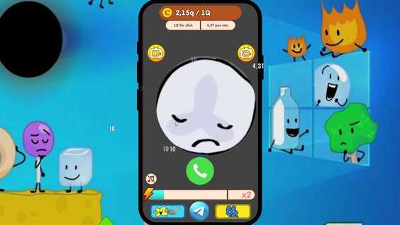 Look at the BFDI phone (by BlehhUWU): Play Online For Free On AllWebGames