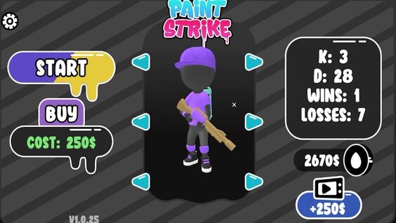 Paint Strike (by Mosu Games) - play online for free on Yandex Games