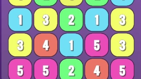 Three squares in a row: math! （Ivan Kocharovskij開発）: Playhopで無料でオンラインプレイ