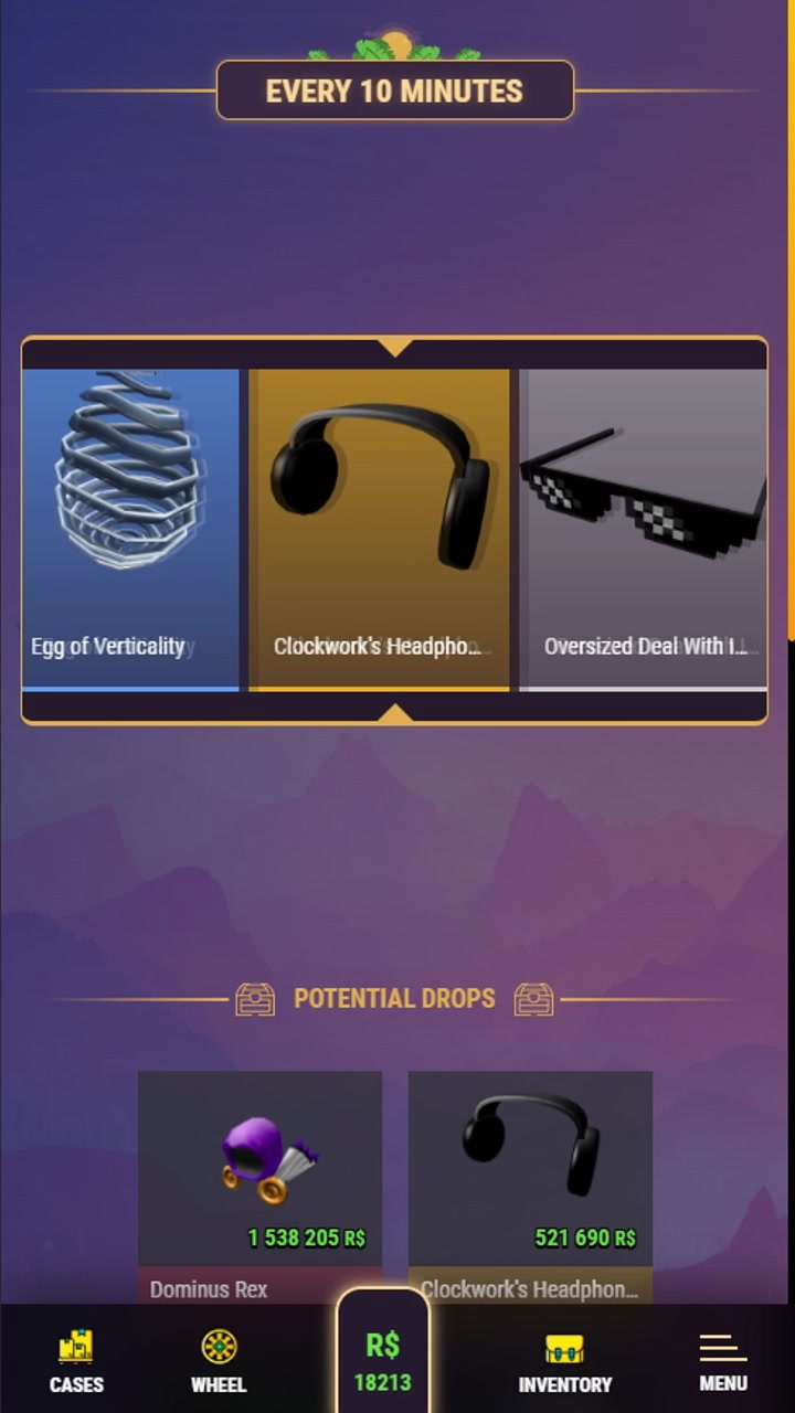 Roblox Cases (by DegenProd): Play Online For Free On Playhop