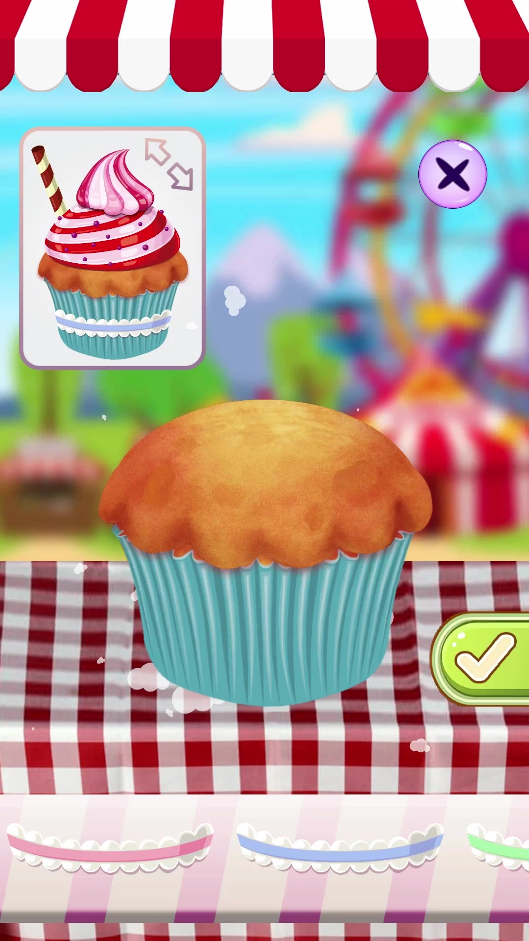 Cupcake Maker - Game For Kids （由 iDen Games)-网上免费玩 Yandex Games