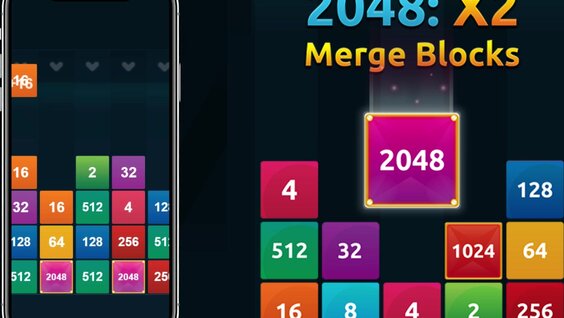 2048: X2 Merge Blocks (by Inlogic) - play online for free on Yandex Games