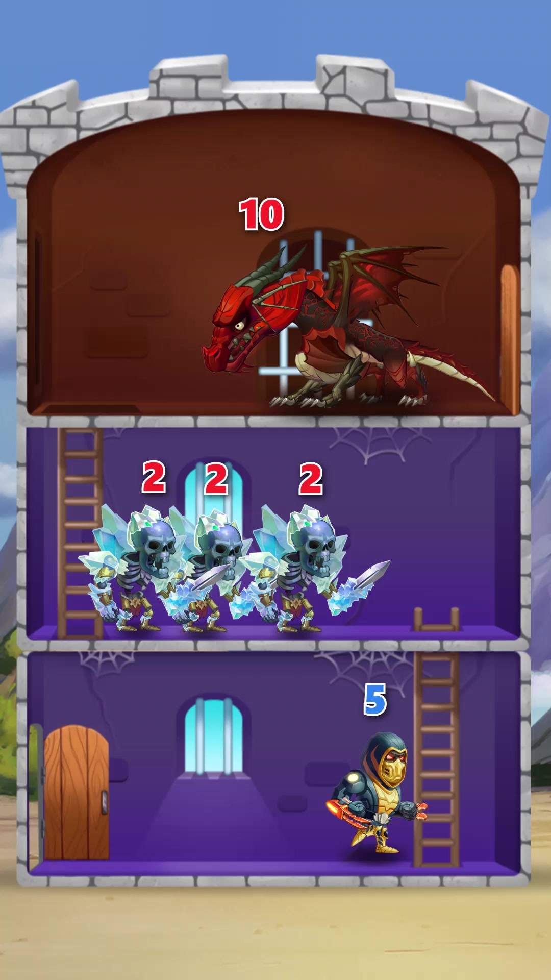 Battle Arena: Heroes Adventure （RED BRIX WALL LLC開発）: Playhopで無料でオンラインプレイ