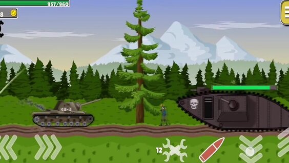 Tanks 2D: Tank Wars — play online for free on Yandex Games
