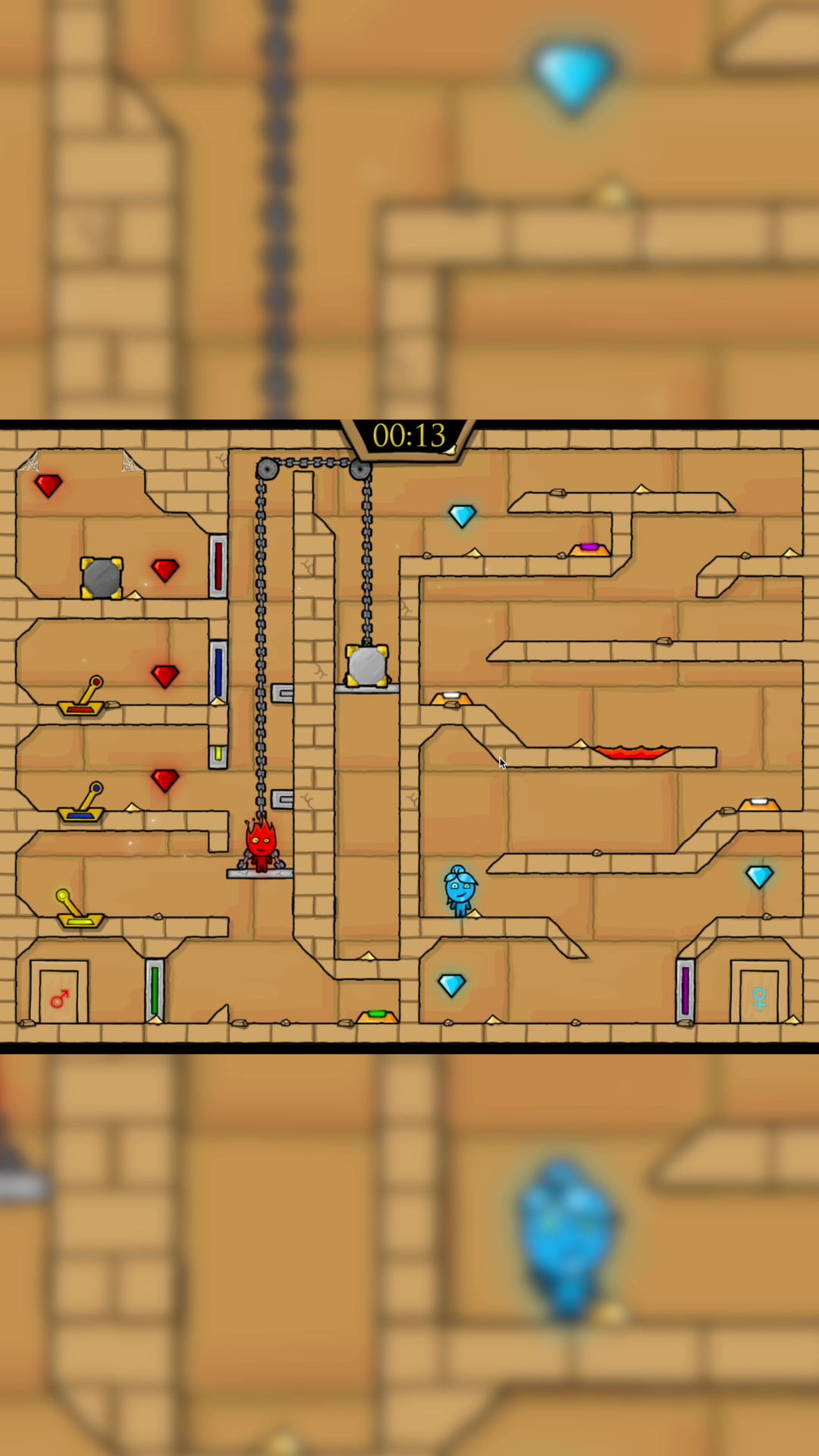 Fireboy & Watergirl 2 In The Light Temple (by Inspire Games) - play ...