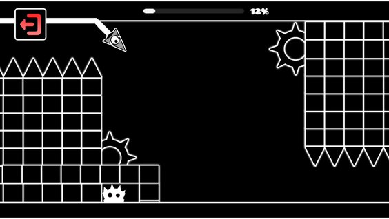 Geometry Dash: Black Wave (by MIKMOK): Play Online For Free On Playhop