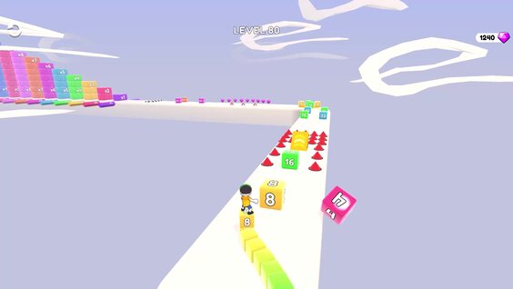 Snake Run 2048 — play online for free on Yandex Games