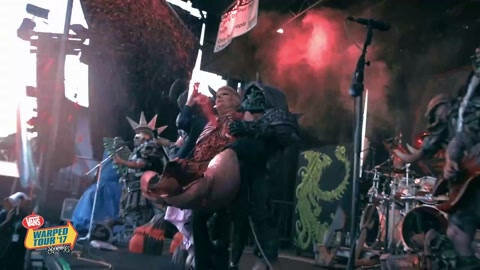 Видео GWAR - "If You Want Blood (You've Got It)" LIVE! @ Warped Tour ...