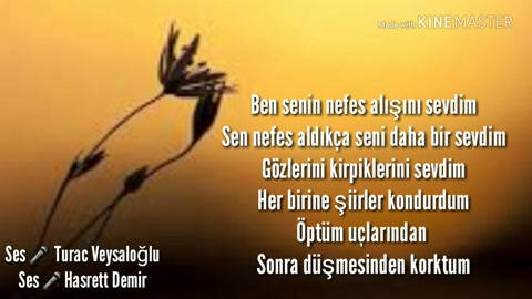 Turach vou & Hasret Demir - Şiir (Sebebsiz Sevda ) 2018 InshAllah ...