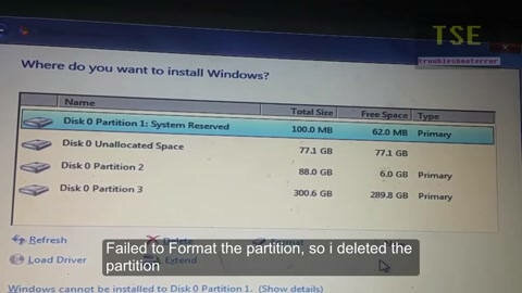 Видео Failed to format the selected partition Error: 0x8004242d Windows ...