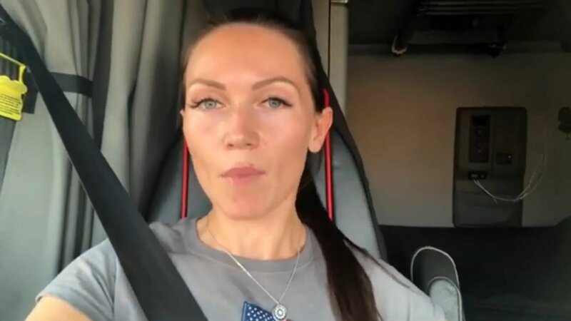ANKA - Дальнобойщица в США. - Кто мне заправляет трак Первый снег на ...