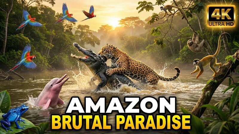 The Amazon Rainforest: Life, Death & Survival (4K UHD) - Смотреть ...
