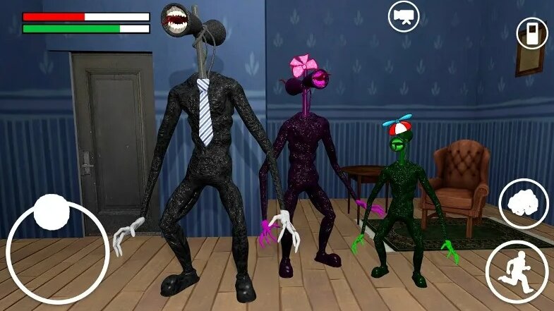 Мультяшная Семья С Сиреноголовым Проходит Hello Neighbor 2 — Видео от ...