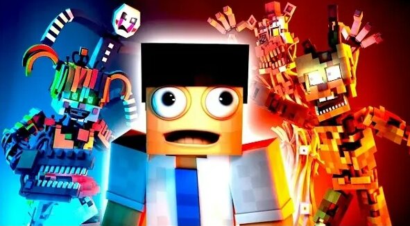 [Dimas.tv] Я Прожил 5 Ночей С Аниматрониками В Пиццерии Фредди FNAF ...