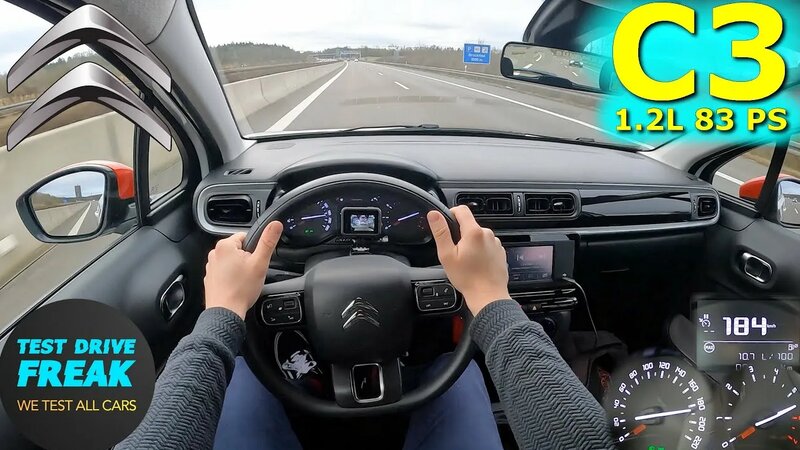 2023 Citroen C3 1.2 PureTech 83 5-Speed Manual 83 PS TOP Speed Autobahn ...
