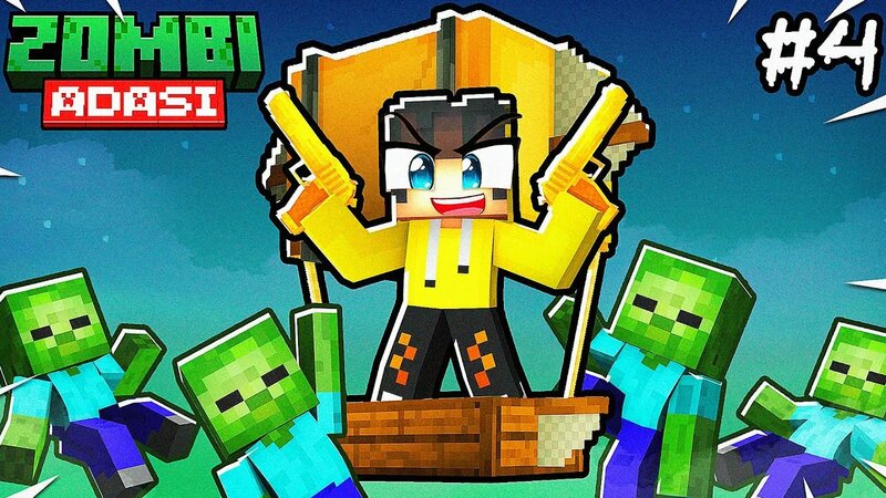 We Built a Giant Air Balloon! #4 | Minecraft Zombie Island - Yandex ...