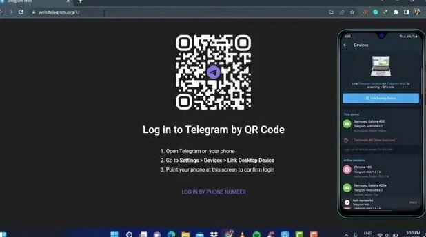 How to Scan Telegram QR Code | Login Telegram on PC - Смотреть онлайн в ...
