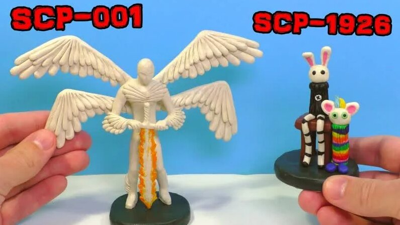 Лепим Стража Врат SCP-001 | Тихони И Кулёма SCP-1926 из пластилина ...