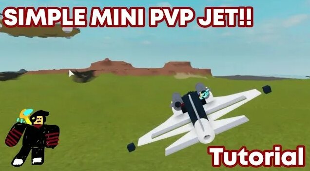 How to make a simple mini PVP jet - Roblox Plane Crazy Tutorial ...