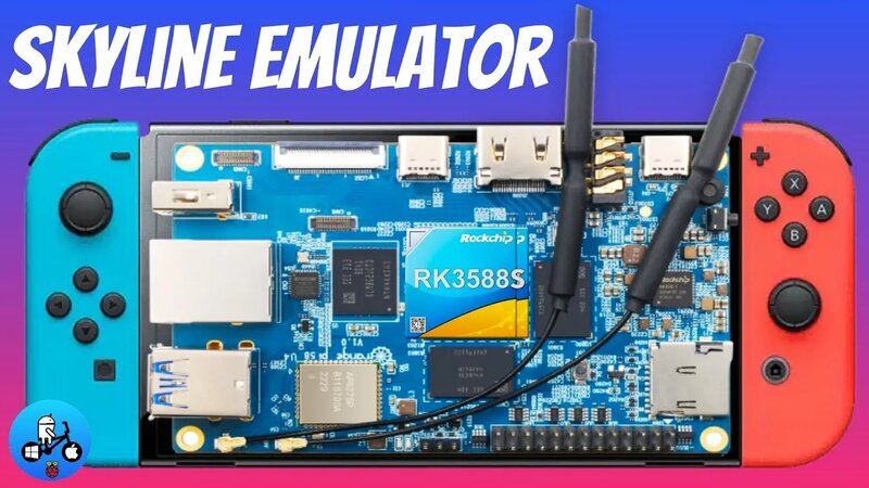 Nintendo Switch on Rk3588s. Skyline emulator Orange Pi 5/5B