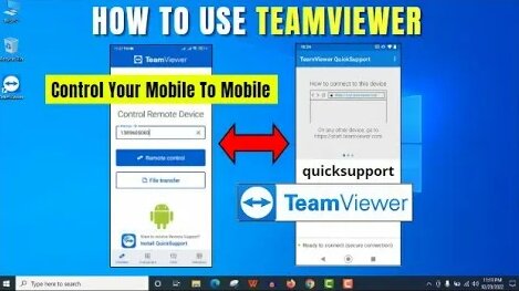 How to Use Teamviewer in Android Mobile to Mobile - Teamviewer ...