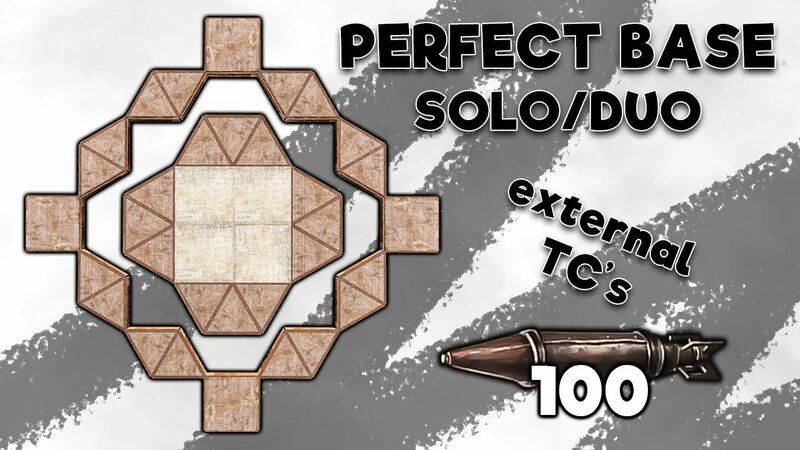 Rust - Perfect Base 2x2 for Solo/Duo design | +100 rockets - Смотреть ...