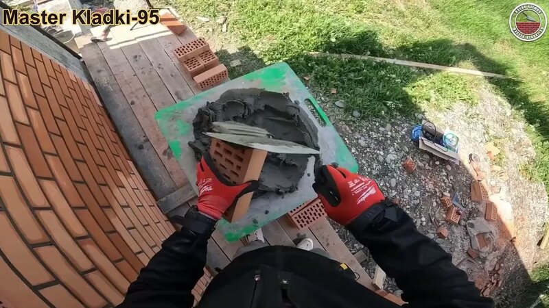Работа каменщика-Мастер класс Master Kladki-95 - Смотреть онлайн в ...