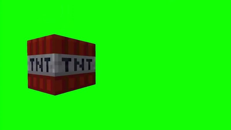 Minecraft TNT Transition - Free HD Green/Blue Screen Transition for ...