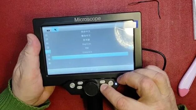 G1200 Portable LCD digital microscope. Распаковка и обзор цифрового ...