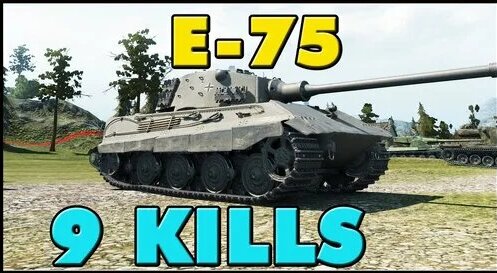 World of Tanks | E-75 - 9 Kills - 8.7k Damage - Смотреть онлайн в ...